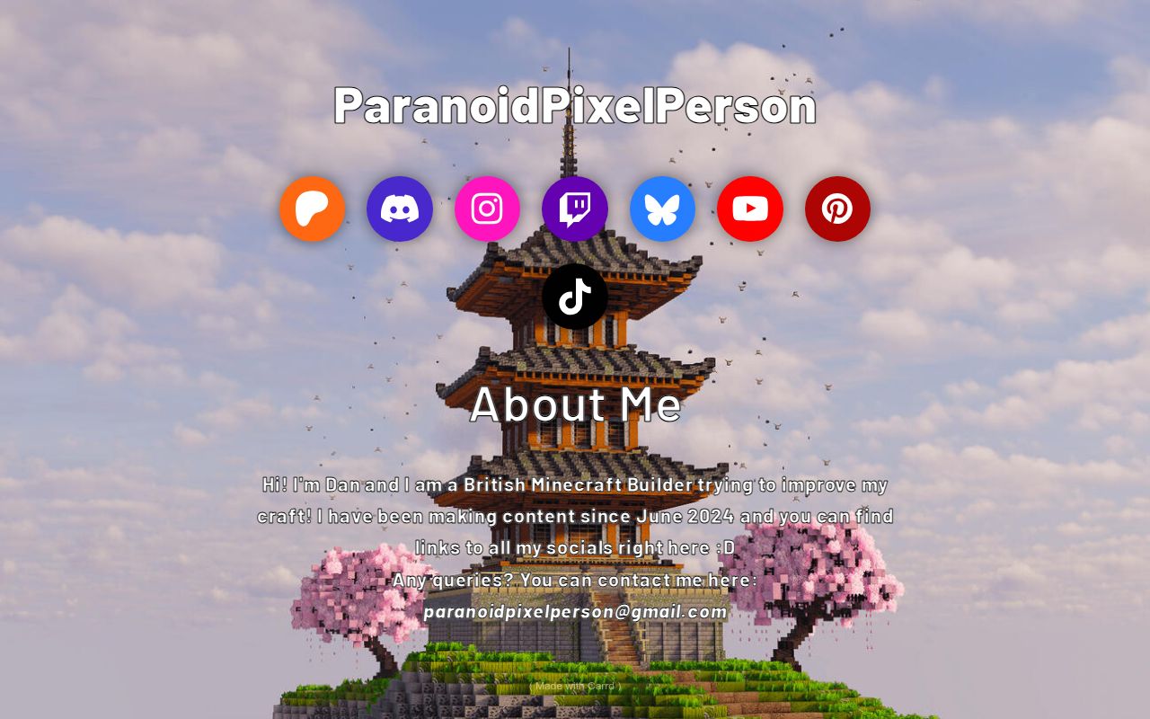 ParanoidPixelPerson's Links!